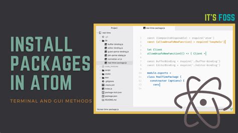 How To Install Packages In Atom Text Editor