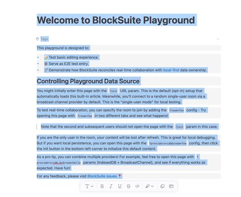 Blocks Selection With `⌘aa` Unexpected Behavior · Issue 4068 · Toeverythingblocksuite · Github