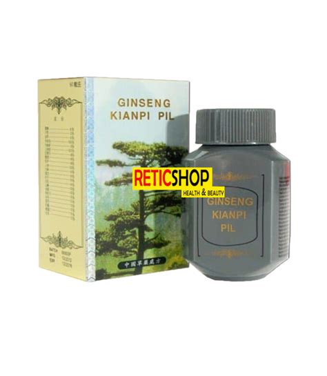 Ginseng Kianpi Pil Gold - Reticshop Best Quality