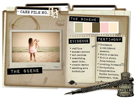 Detective Case File Template Printable And Enjoyable Learning