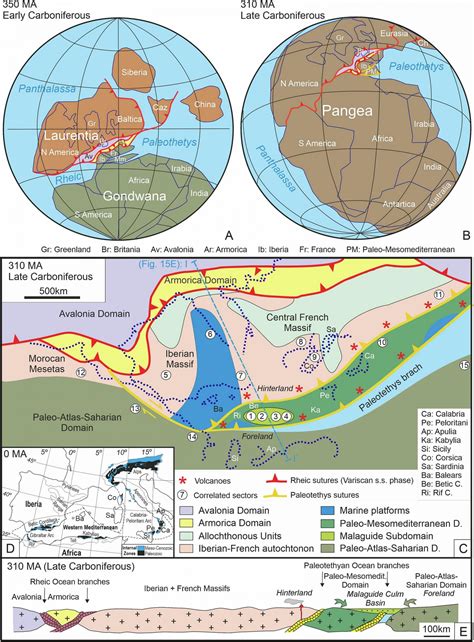 Malaguide Carboniferous Culm Cycle In The Betic Cordillera