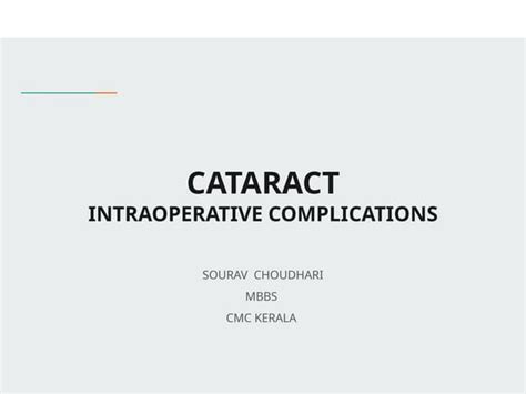 Extracapsular Cataract Extraction Docx
