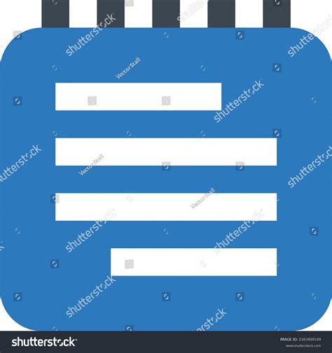 Notepad Vector Illustration On Transparent Backgroundpremium Stock Vector Royalty Free