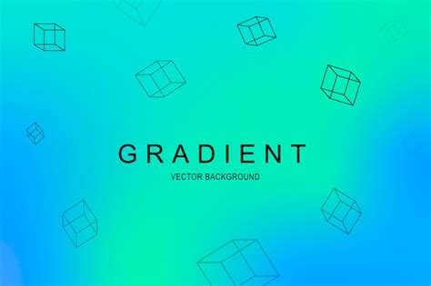 Premium Vector Gradient Vector Background Shapes