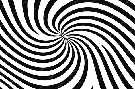 Premium Vector Seamless Pattern Optical Illusion Vector Background