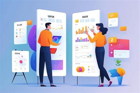 Premium Ai Image Uiux Differences Concept Illustration
