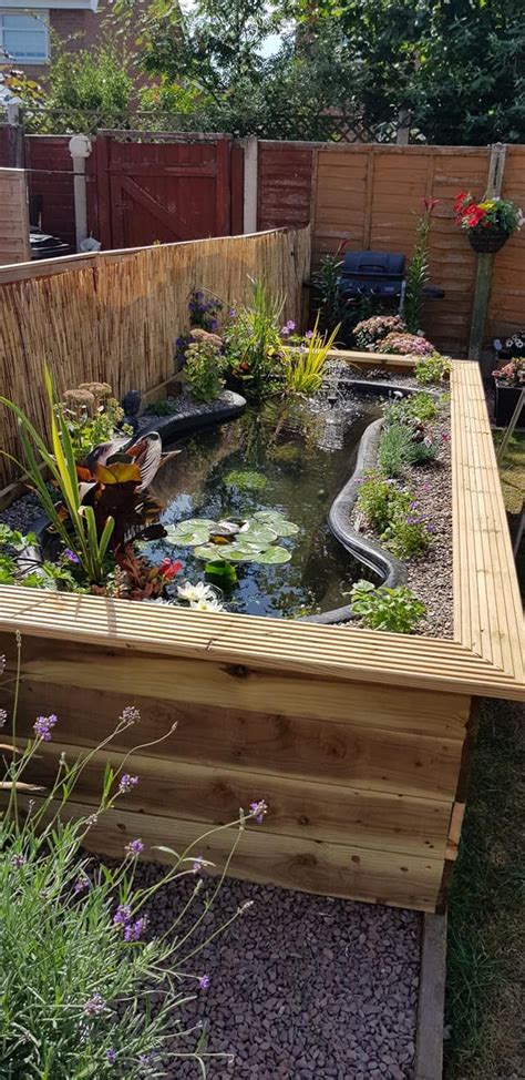 Raised Bed Pond Diy Ponds Backyard Garden Pond Design Ponds Backyard