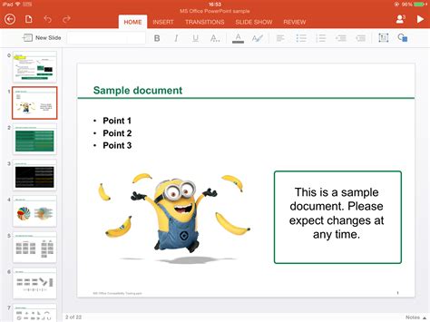 Collaborate Using Microsoft Powerpoint For Ipad App On Premises