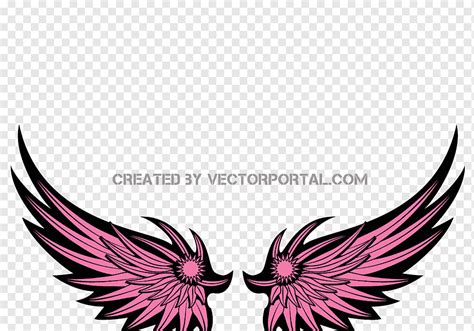 날개 핑크 색상 Png Pngwing