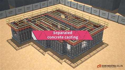 건설 콘크리트 구조물 시공방법 Youtube