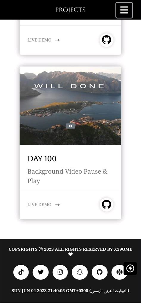 ‏خلصت 100 مشروع خلال 100 يوم متواصل بإستخدام Html Css Javascript‏ ‏essam Abdullah عصام عبدالله‏