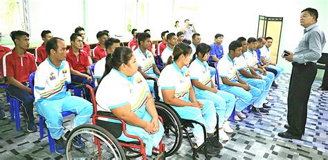 ၄ ကြိမ်မြောက် အာရှမသန်စွမ်း အားကစားပြိုင်ပွဲသို့ ဝင်ရောက်ယှဉ်ပြိုင်မည့် အားကစားအဖွဲ့များကို ပြည