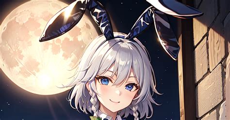 十六夜咲夜 咲夜さんにえっちな青エナメルバニー衣装を着せてみた Holara 紫苑🌠aiイラストのイラスト Pixiv
