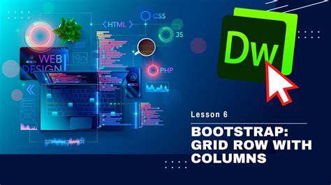 Lesson 6 Bootstrap Grid With Colums Youtube