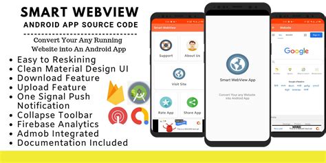 Smart Webview Android Source Code By Creativetech Codester