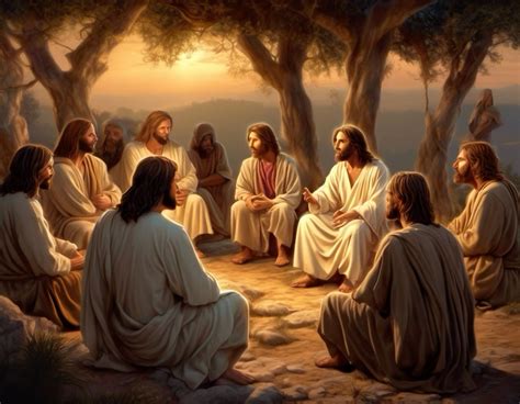 Jesús Y Sus Discípulos Jesus Wallpaper Jesus Jesus Christ Art