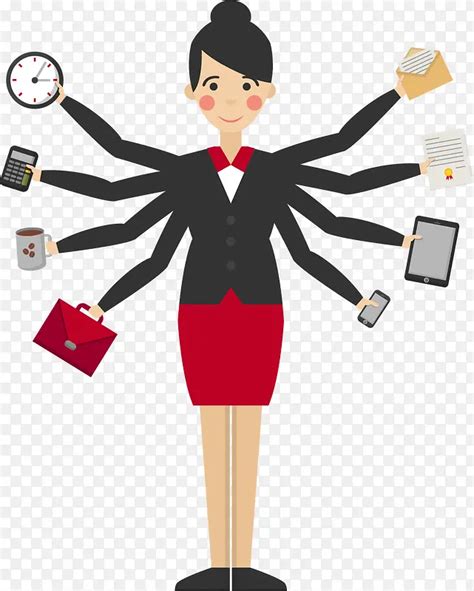 矢量卡通全能职业美女png图片素材下载图片编号8274719 Png素材网