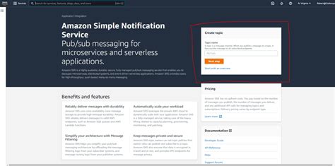 Aws Simple Notification Servicesns Using Spring Boot Codez Up