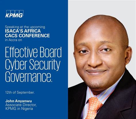 Join John Anyanwu Kpmg Technology Advisory Services Associate Director