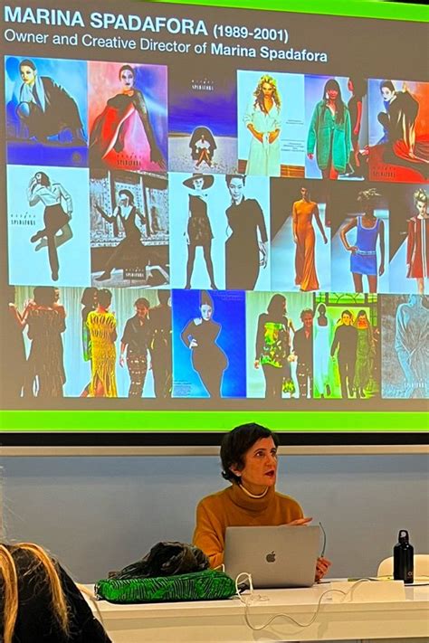 Guest Lecture Marina Spadafora Fashion And Environment Accademia Costume And Moda