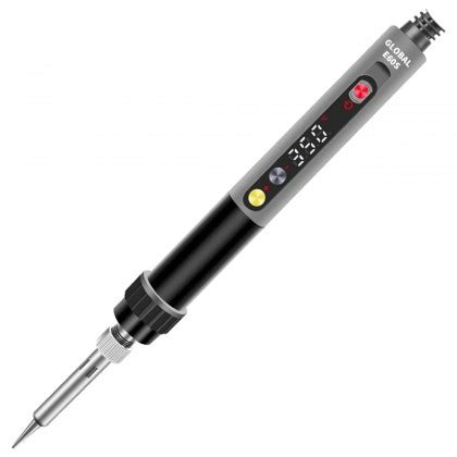 CXG E60S Adjustable Soldering Iron with Stand 60W 500°C Ø7mm - Audiophonics