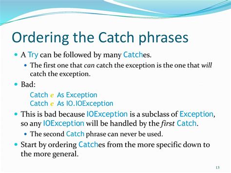Exceptions And Error Handling Ppt Download
