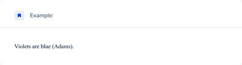 MLA In Text Citation A Quick Guide