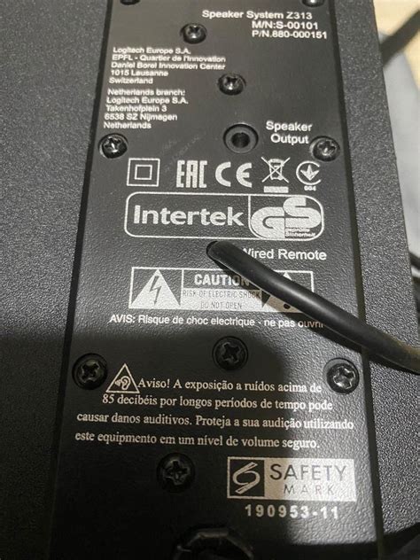 Logitech Z313 Speakers With Subwoofer Audio Soundbars Speakers And Amplifiers On Carousell