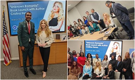 România Necunoscută A Ajuns La Washington Cristina Herea În Vremuri Atât De Tulburi Am