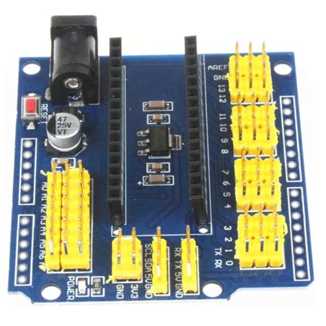 Expansion Sensor Shield Module For Uno R3 Nano V30 Nano Pro Nyereka