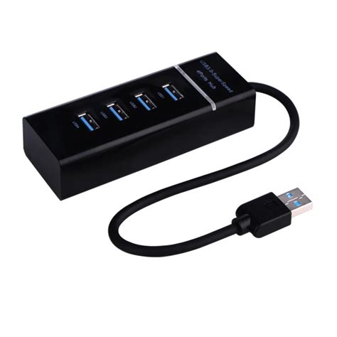 4 Ports USB 3 0 HUB With Power Charging And Switch Multiple USB Splitter Porta Panel USB3 0 USB3