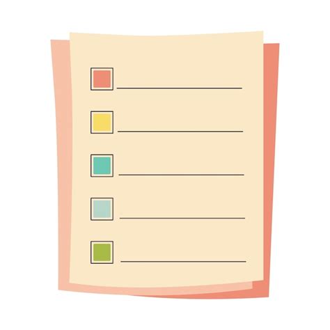 Premium Vector Memo Notepad Paper Sheets Cute Lined Notebook Template For Notes