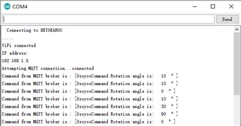 Nodemcu Lesson 17— Servo And Mqtt