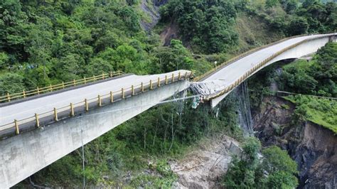 Así Quedó El Puente Los Grillos Tras El Colapso Imágenes Y Videos