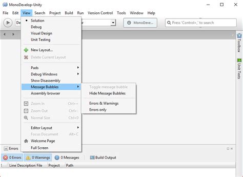 Disable Warning Messages Questions And Answers Unity Discussions