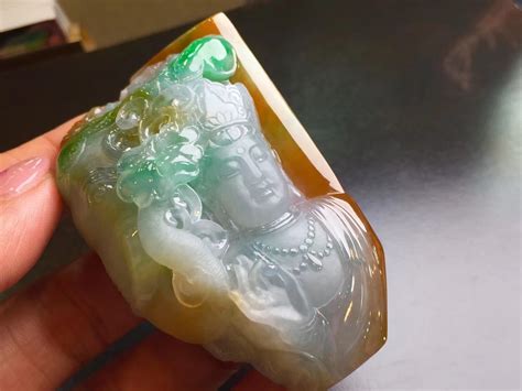 翡翠人物 雕刻 大山谷图库