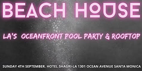 Pool Party And Barbecue Visit Santa Monica
