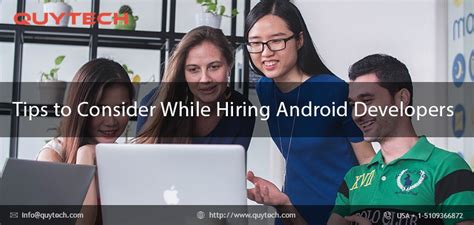 Tips To Consider While Hiring Android Developers Quytech Blog