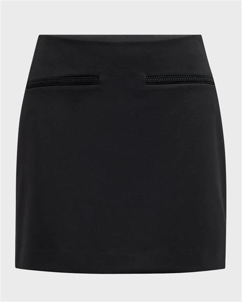 Veronica Beard Roman Tweed Mini Skirt Neiman Marcus