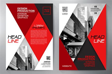 비즈니스 브로슈어입니다 플라이어 디자인입니다 전단지 A4 템플릿입니다 도 서 및 잡지 커버 연례 보고서 벡터 일러스트 레이 션 개념에 대한 스톡 벡터 아트 및 기타 이미지