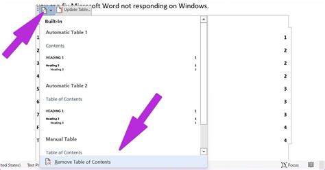 Comment Insérer Une Table Des Matières Dans Microsoft Word Moyens I O