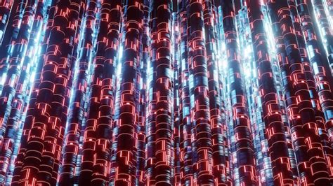 Premium Photo 3d Rendering Cyberspace Abstraction Futuristic Technology Digital Abstraction