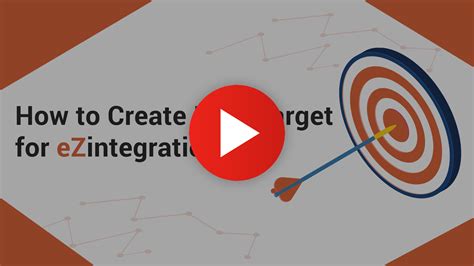 How To Create Data Target For Ezintegrations™ Data Pipeline Ai Enabled Data Integrations And