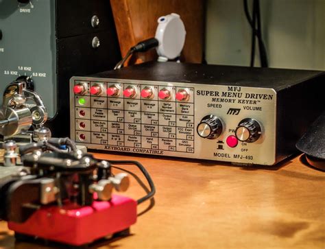 Ham Radio Qrp Quirky Keyer The Mfj 493