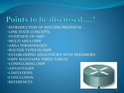 Open Shortest Path First Ospf 2020 Ser 2 Pptx
