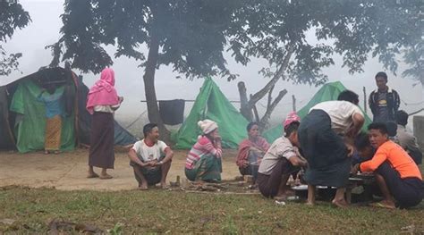 ကမ်းထောင်းကြီးစစ်ဖီးယှောင်စခန်းတွင် နီစရာတဲအိမ်များ အပူတပြင်း လိုအပ်နီ