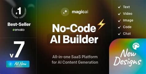 Magicai V70 Nulled Openai Content Text Image Video Chat Voice