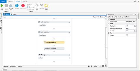 issues with merging datatables help uipath community forum