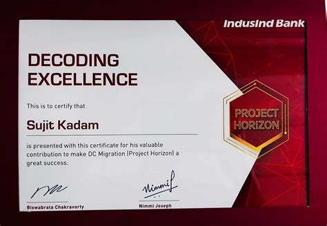 Sujit Kadam On Linkedin Projecthorizon Indusindbank Itsecurity