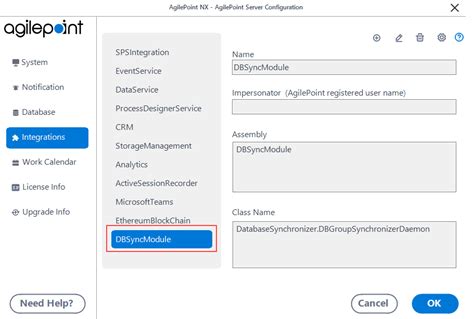 Dbsyncmodule Extension
